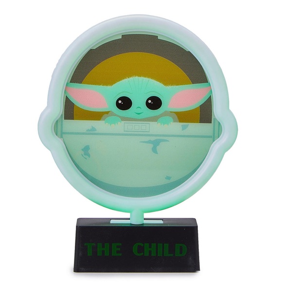 Disney | Other | The Mandalorian Green Grogu Baby Yoda Led Neon Lamp ...